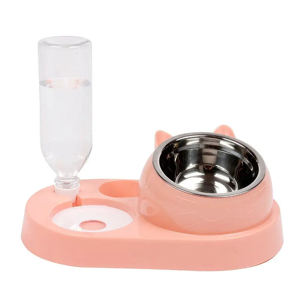 Bol en acier inoxydable pour chats – Pour toi Mon chat